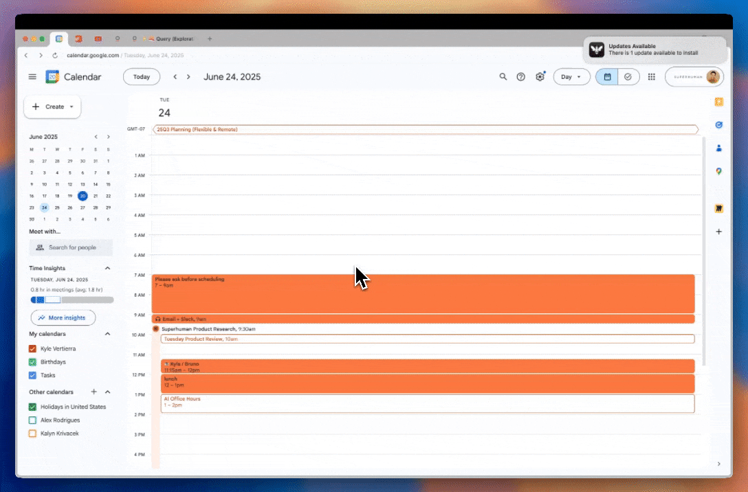 Out of Office – Superhuman