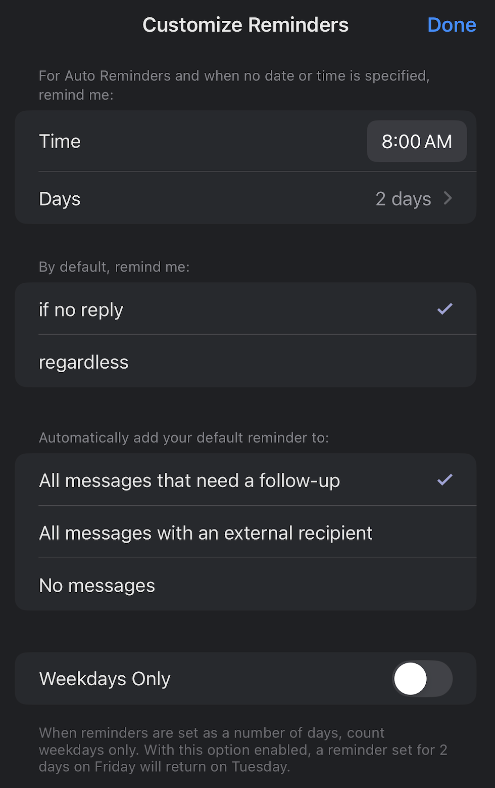 Auto Reminders & Auto Drafts – Superhuman